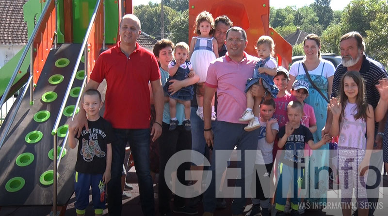 Igralište “Mali drugari” otvoreno za mališane iz Rudovaca - GEM info